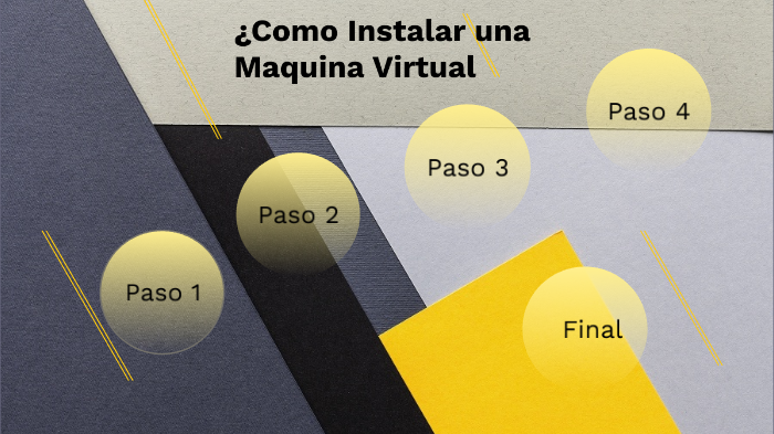 ¿Como Instalar una Maquina Virtual? by Josue Labarca on Prezi