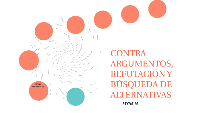 Contra argumentos, Refutación y Búsqueda de alternativas by Fab ...