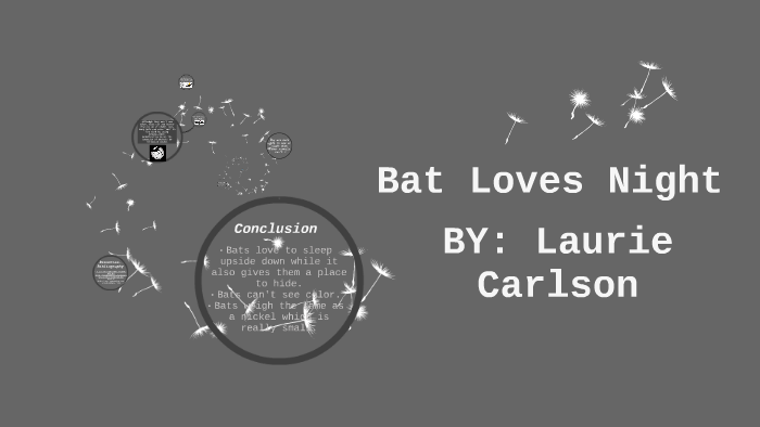 Bat Loves Night by Laurie Carlson on Prezi