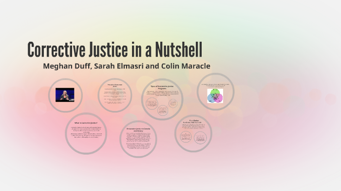 Corrective Justice in a Nutshell by Meghan Duff on Prezi