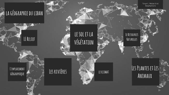 Geographie du Liban by taryn lambert on Prezi