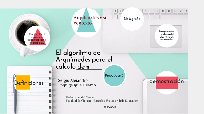 Calculo de pi/ Arquimedes, PI/ by Sergio Alejandro on Prezi