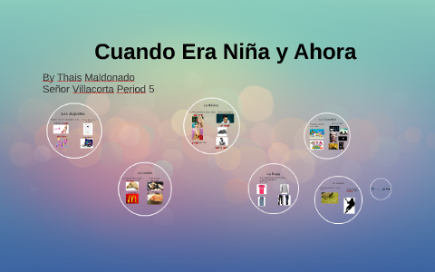 Cuando Era Niña y Ahora by Thais Maldonado on Prezi