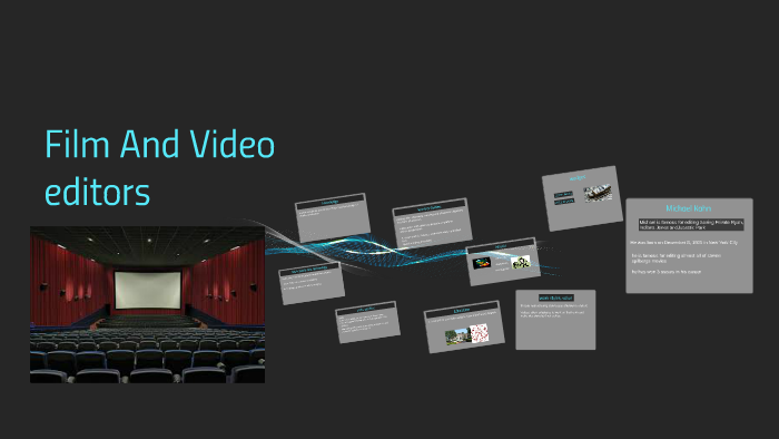 Film And Video editors by javin lewis on Prezi
