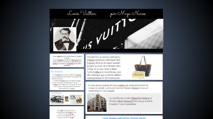 Louis Vuitton by Maya Nunes on Prezi