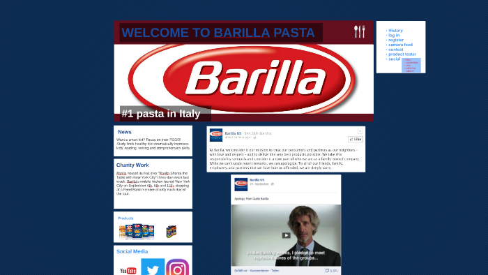 Barilla case study by Lara Sa on Prezi