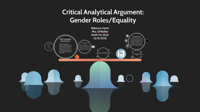 Critical Analytical Argument: Gender Roles/Equality by on Prezi