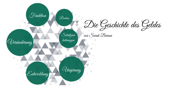 Die Geschichte des Geldes by Sarah Barani on Prezi