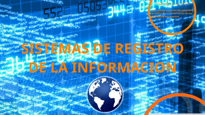 sistemas de registro de la informacion by Tomas Hernandez