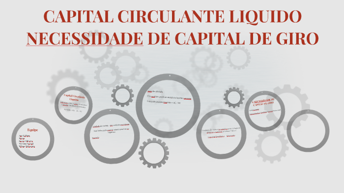 CAPITAL CIRCULANTE LIQUIDO by juçara oliveira on Prezi