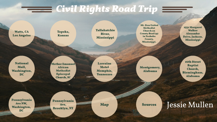 Civil Rights Road Trip by jessie mullen on Prezi