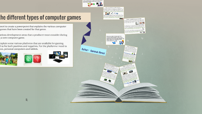 P2- Describe the different types of computer games by aaminah Ahmed on ...