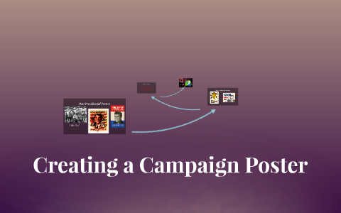 Creating a Campaign Poster by on Prezi