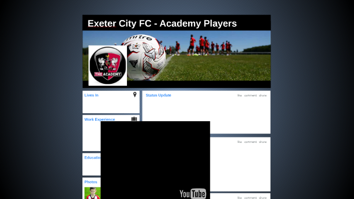 Exeter City FC - Academy Players by on Prezi