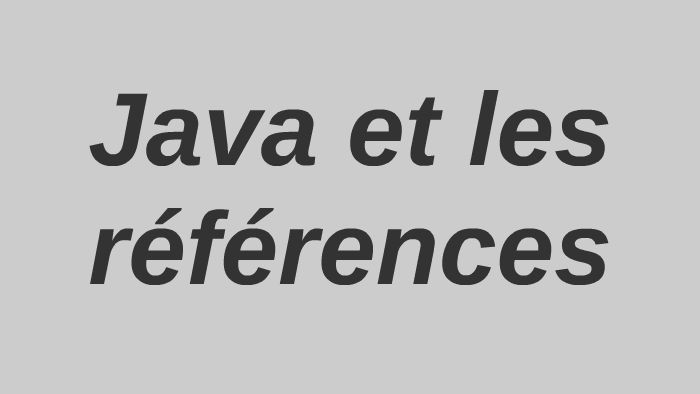 java et les références by Jean-Dominique Favreau on Prezi