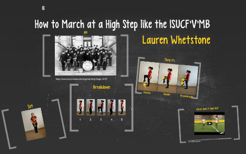 How to March at a High Step like the ISUCF'V'MB by Lauren Whetstone on ...