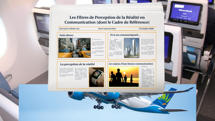 Filtres de perception de la réalité en communication (dont le cadre de ...