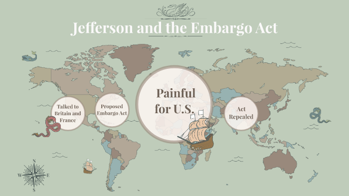 Jefferson and the Embargo Act by Mia Visomirski on Prezi