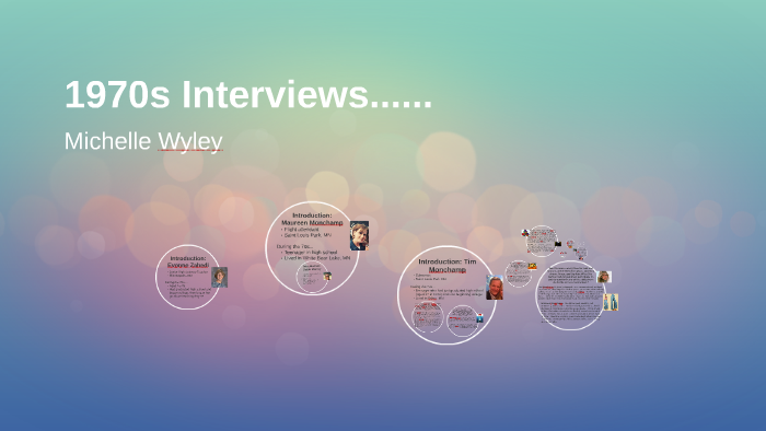 1970s Interviews by on Prezi