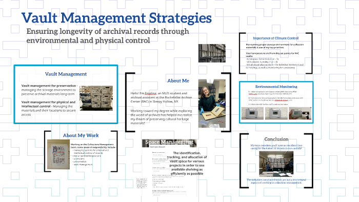 Vault Management Strategies by emeline swanson