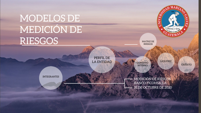 MODELOS DE MEDICIÓN DE RIESGOS by Jonathan A.P on Prezi