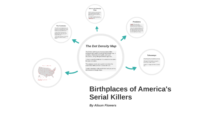 Birthplaces of America's Serial Killers by Alison Flowers on Prezi