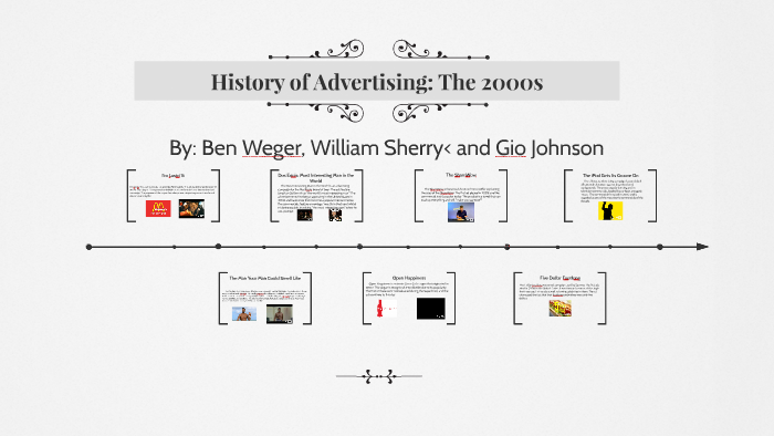 History of Advertising: The 2000s by Will on Prezi