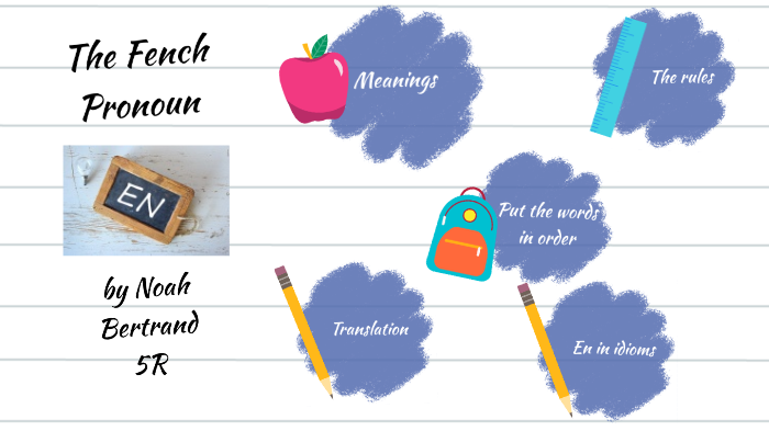 The French Pronoun 'en' by Noah Bertrand on Prezi