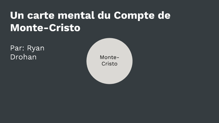 Monte- Cristo by Ryan Drohan on Prezi