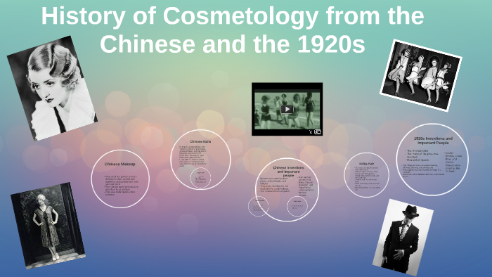 History of Cosmetology from the Chinese and the 1920s by Darnasia Crew