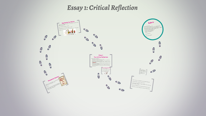 Essay 1: Critical Reflection by Ashley Reese