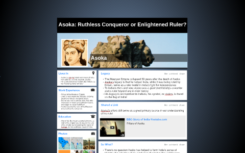Asoka: Ruthless Conqueror or Enlightened Ruler? by Breandán Ó ...