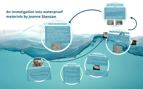 An investigation into waterproof materials by Joanne Shenton by Joanne ...