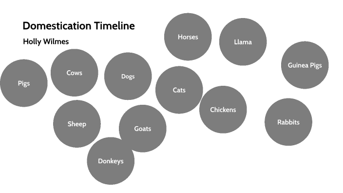 Domestication Timeline by Holly Wilmes on Prezi