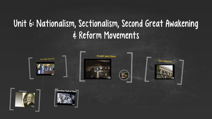 Unit 6: Nationalism, Sectionalism, Second Great Awakening & by Teresa ...