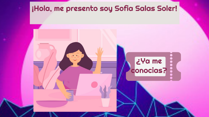 ¡Hola, me presento soy by Sofia Salas Soler on Prezi