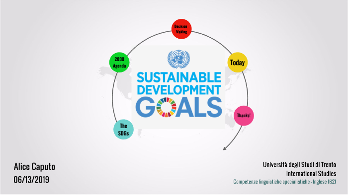 2030 Sustainable Development Goals by Alice Caputo on Prezi