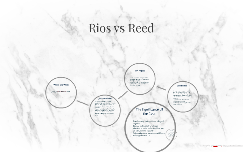 Rios vs Reed by indira gonzalez on Prezi