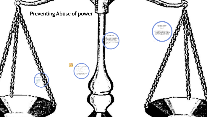 Preventing Abuse of power by on Prezi