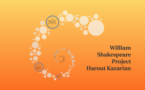 William Shakespeare Project by on Prezi