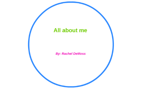 All about me by Rachel Demoss on Prezi