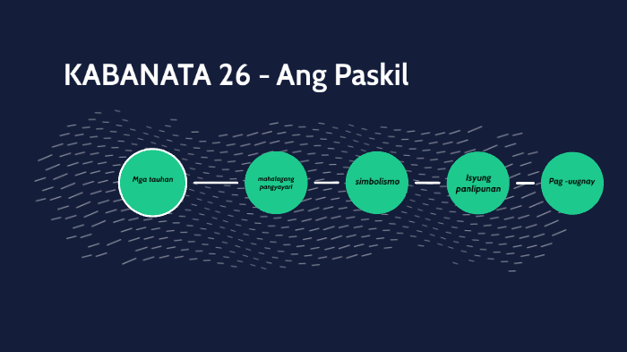 KABANATA 26 - Ang Paskil by Cois Carpio on Prezi