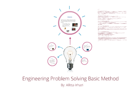 Engineering Problem Solving Basic Method by Allitta Irhazi on Prezi