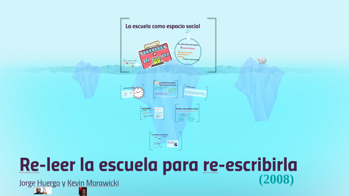Re-leer la escuela para re-escribirla by Gabriela Cormack on Prezi