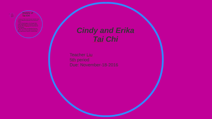 Cindy and Erika Tai Chi by Cindy Sorto Carcamo on Prezi