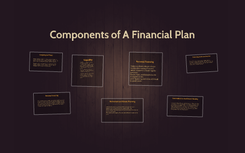 Components of A Financial Plan by nick wunschel on Prezi