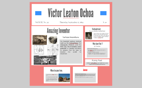 Victor Leaton Ochoa by Cole Garrison on Prezi