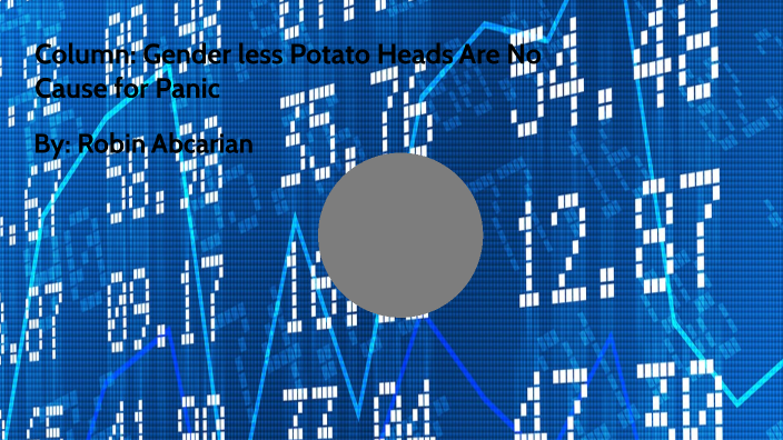 Column: Genderless Potato Heads Are No Cause for Panic By: Robin ...