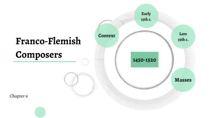 Franco-Flemish Composers, 1450-1520 by Jean Gomez on Prezi