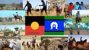 13.7 Indigenous Stockman collage by Brody Fitzsimmons on Prezi Design